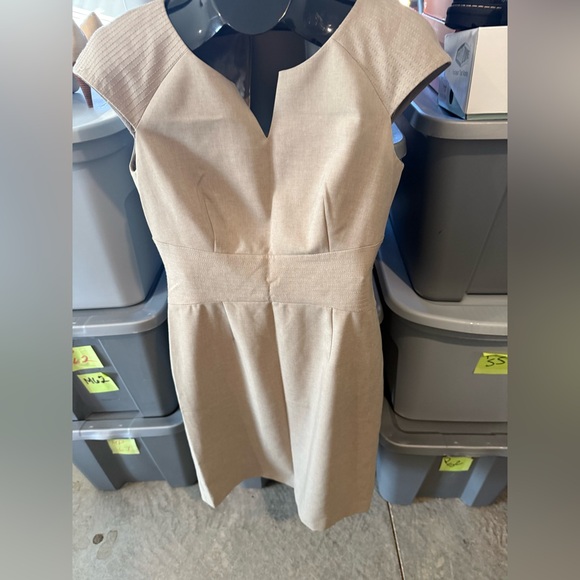 Alex Marie | Dresses | Alex Marie Tan Cap Sleeve Mini Dress P46 | Poshmark